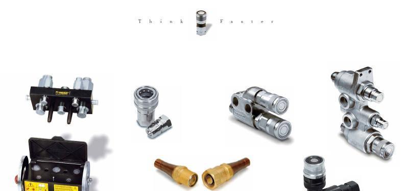 ZappAds: Cuple rapide hidraulice FASTER, pentru utilaje KOMATSU, BOBCAT ...