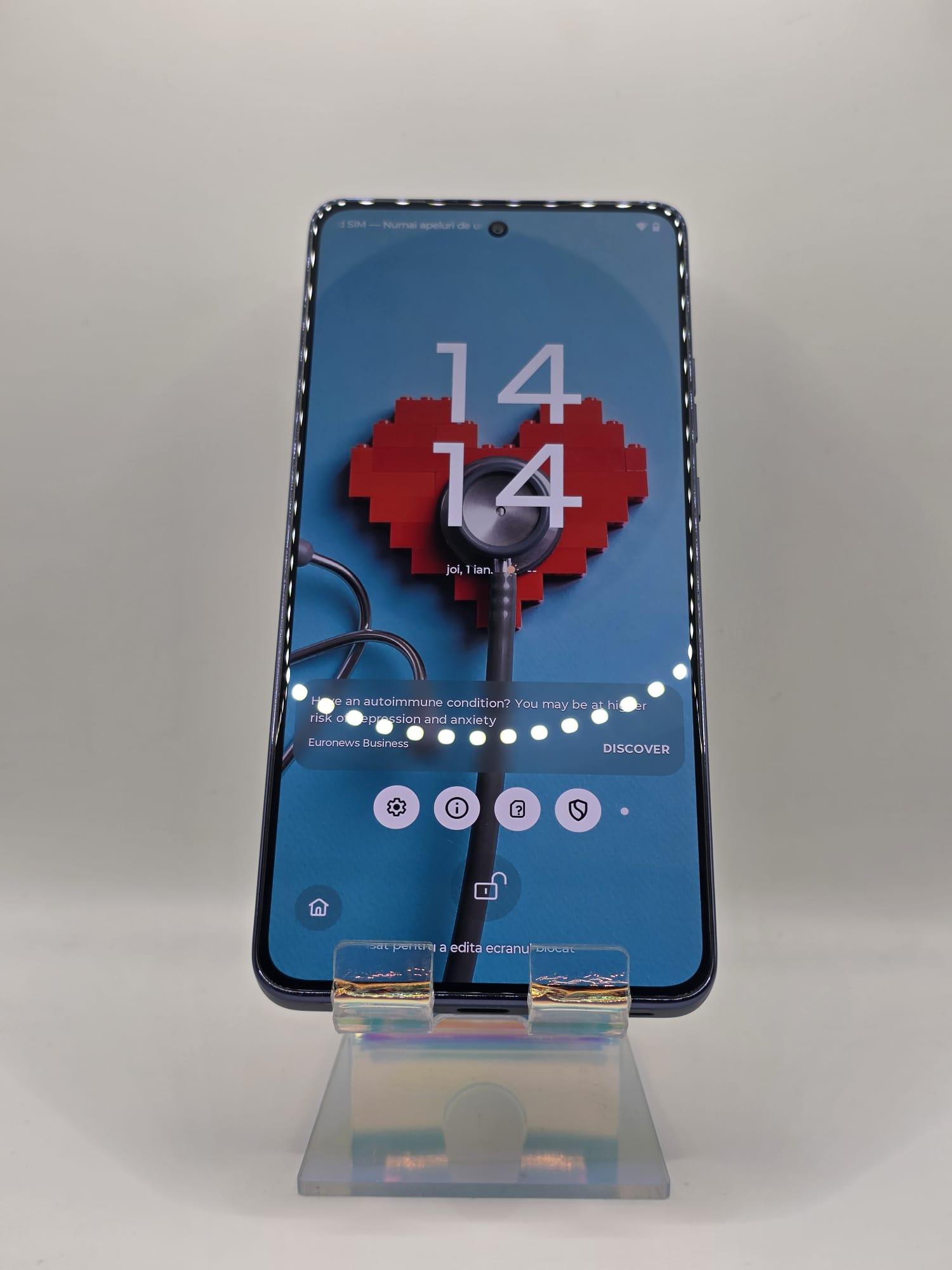 Motorola G86 Power, MEM 256GB, RAM 12GB, Dark Blue, Amanet Doamna Ghica ...