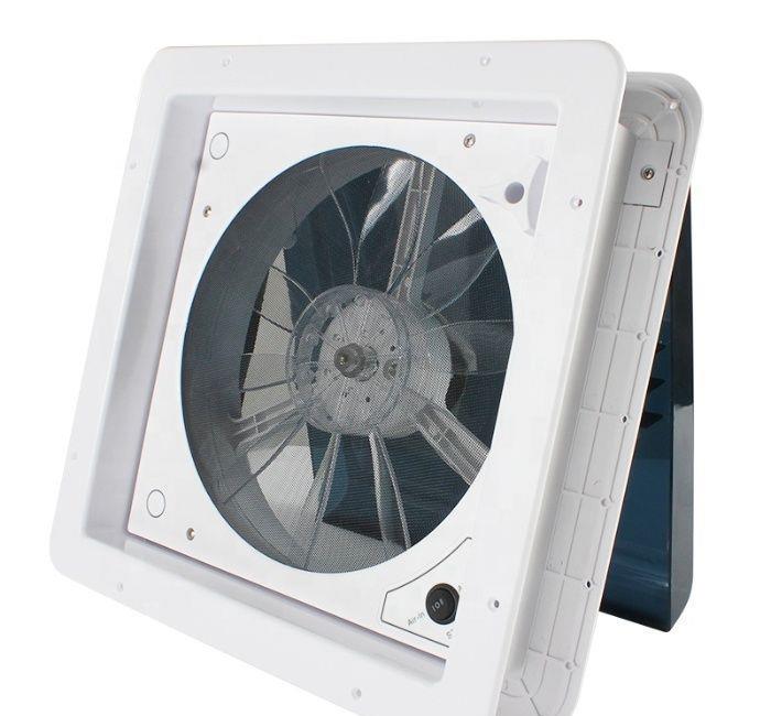 Trapa NOUA cu ventilator 12 V rulota autorulota RV 40x40 cm IN-OUT Air ...